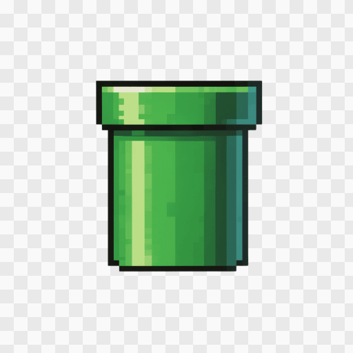 Flappy bird pipe png editable cut out