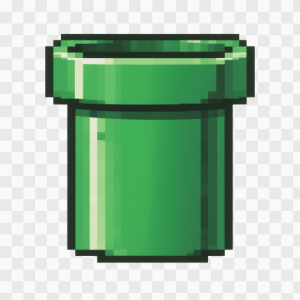 Flappy bird pipe png editable cut out