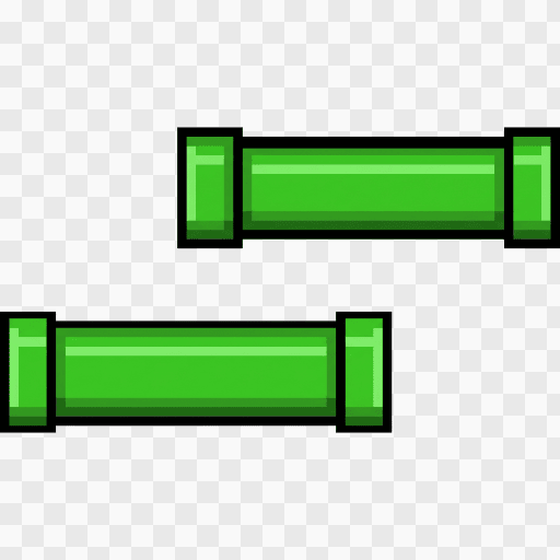 Flappy bird pipe png editable cut out