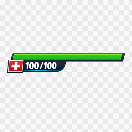 Fortnite Health Bar PNG Transparent – Free HD Download