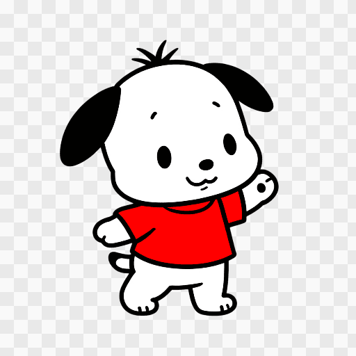 Pochacco PNG Transparent – Sanrio Character Render