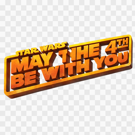 Transparent may the 4th be with you png high resolution